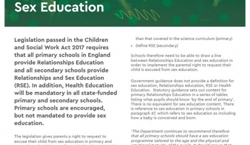 Advice & Guidance | sexeducationforum.org.uk